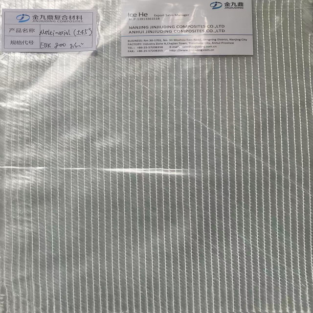 Fiberglass Multi Axial Fabric ±45° 800g Per Squre Meter Good ...